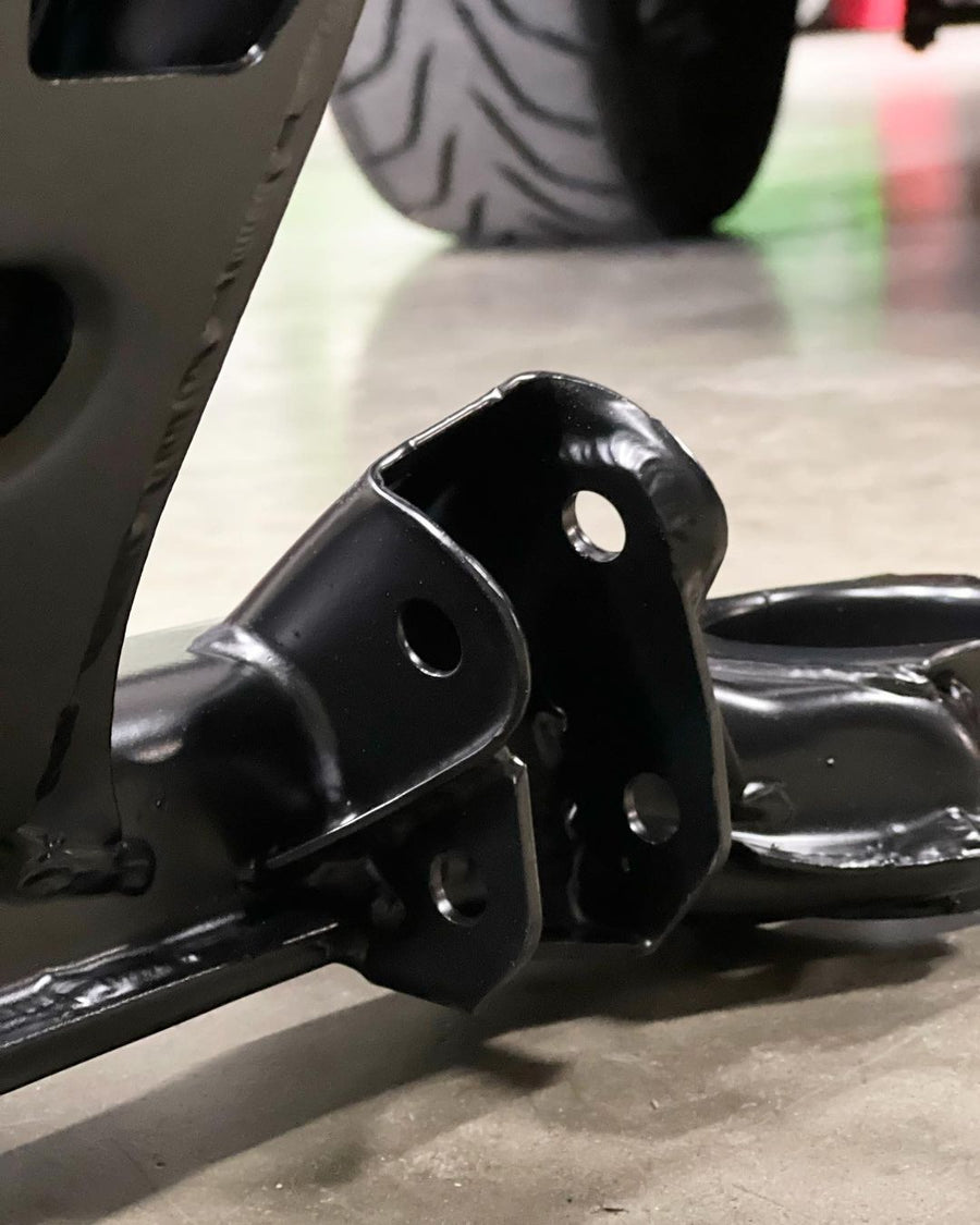 S13/180sx/R32 subframe anti-squat reduction weld in kit